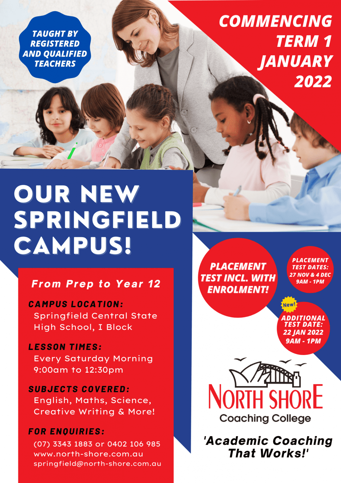 [QLD] New Springfield Campus | North Shore Coaching College