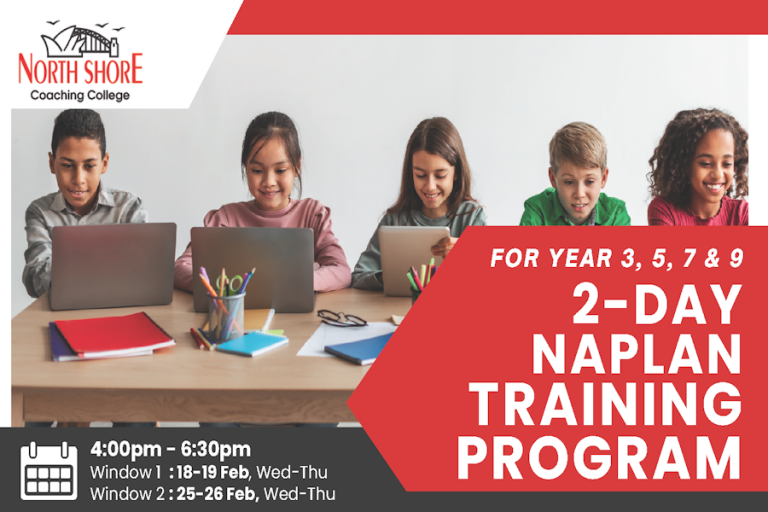 [WA] 2026 NAPLAN 2-days | North Shore Coaching College